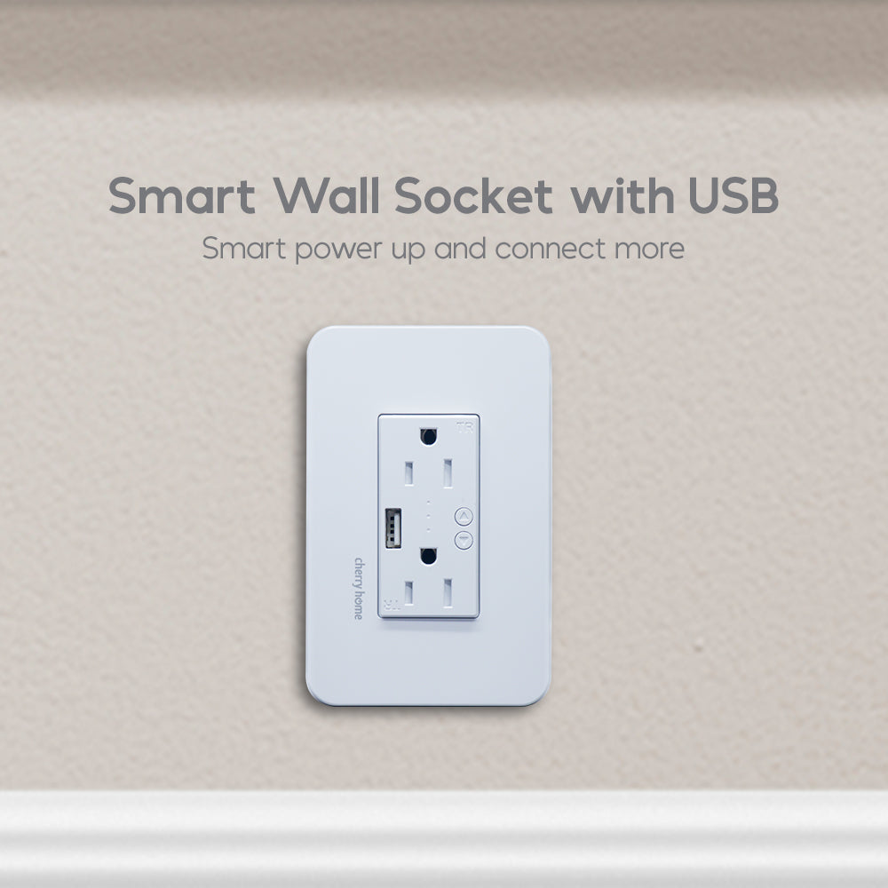 CHERRY Smart Wall Socket with USB – Cherry Shop